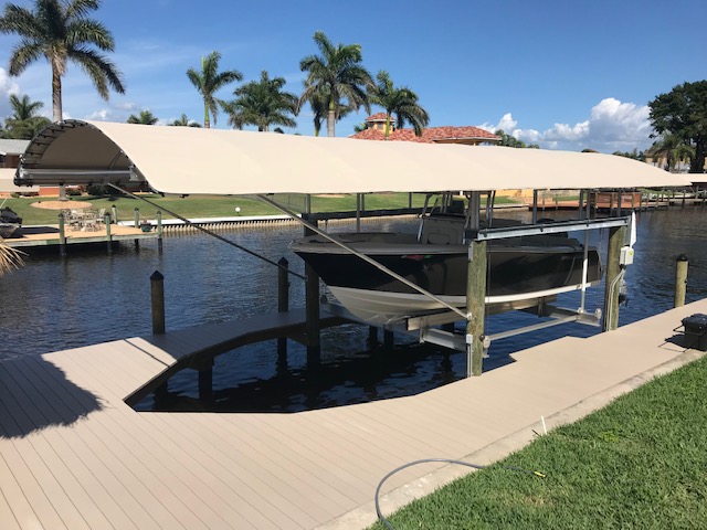 Gallery - Boat Lift Canopy Cape Coral FL